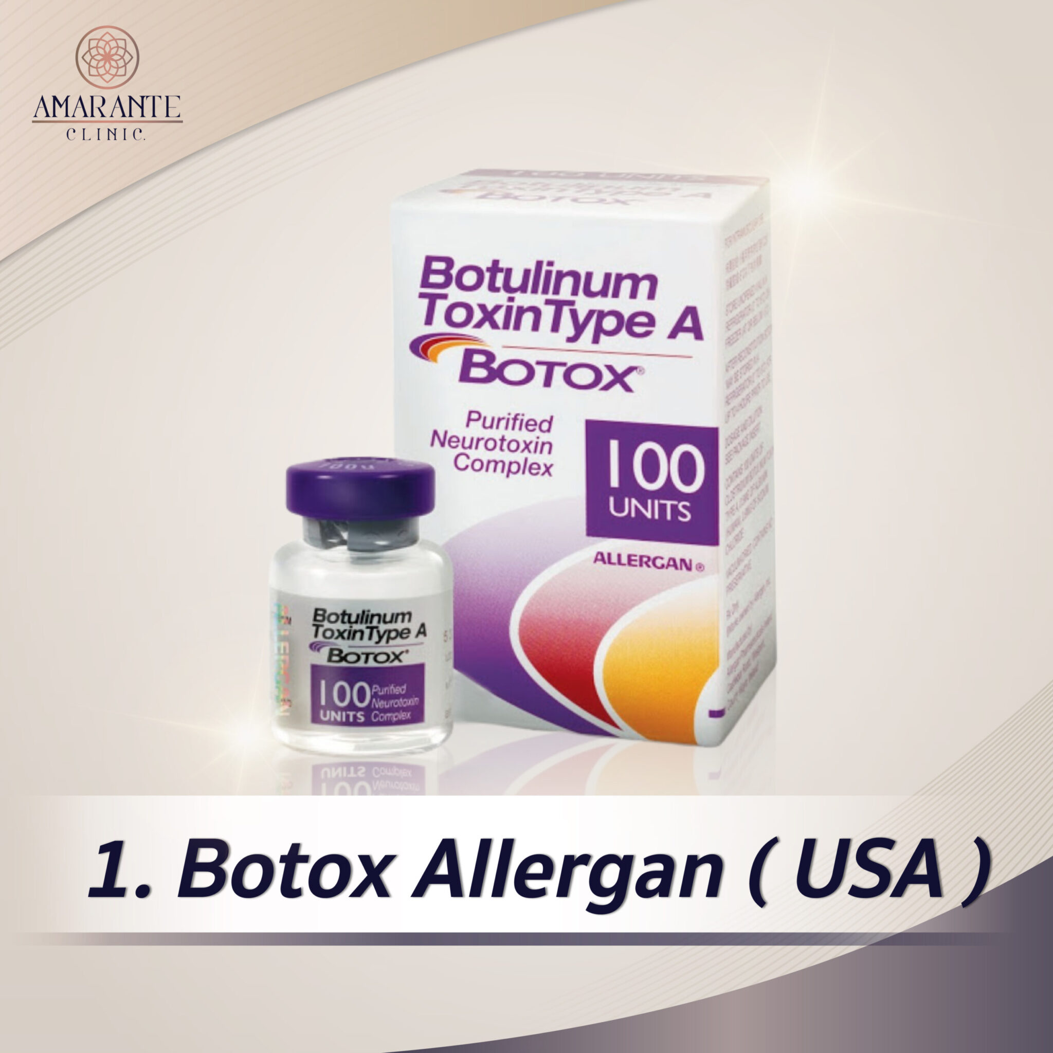 โบท็อกซ์ (Botox) ที่ผ่าน อย.ประเทศไทย